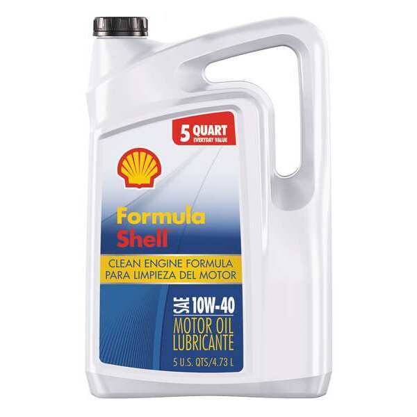 Formula Shell Engine Oil, 10W-40, Formula Shell, Conventional, 5 Qt ...