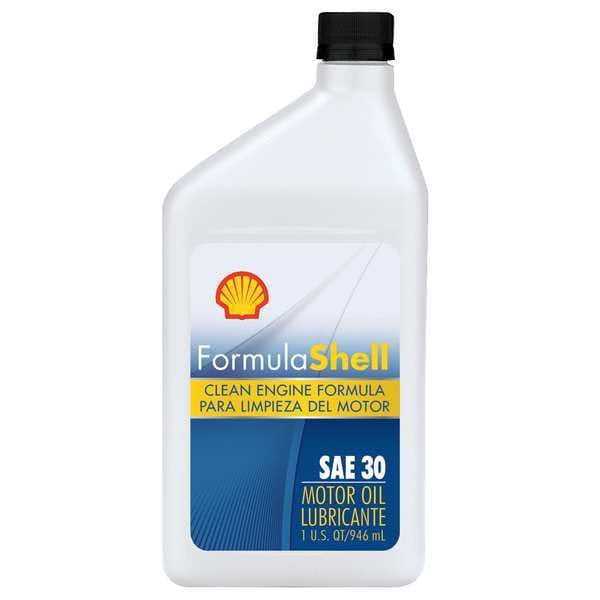 Formula Shell Engine Oil, SAE 30W, Conventional, 1 Qt. 550049474 | Zoro