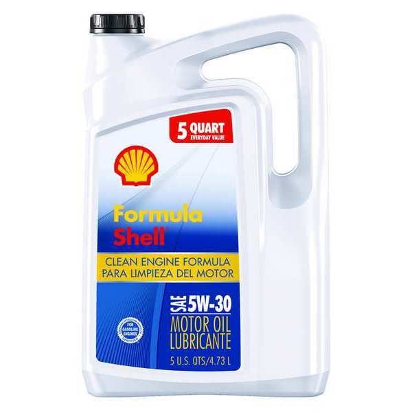 Formula Shell Engine Oil, 5W-30, Formula Shell, Conventional, 5 Qt ...