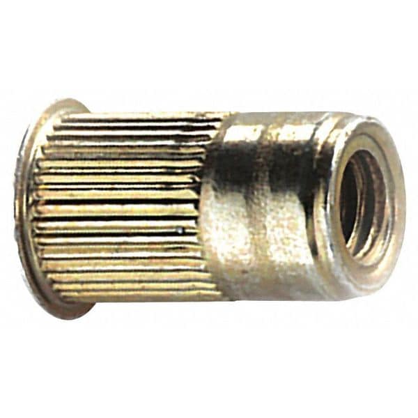 Avk Rivet Nut, #8-32 Thread Size, 0.31 in Flange Dia., 0.47 in L, Steel ...