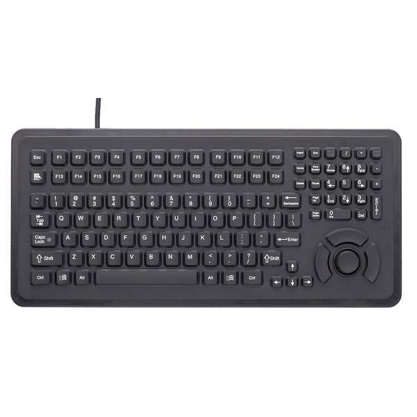 Ikey Panel Mount Keyboard with HulaPoint PMU-5K-FSR-USB | Zoro