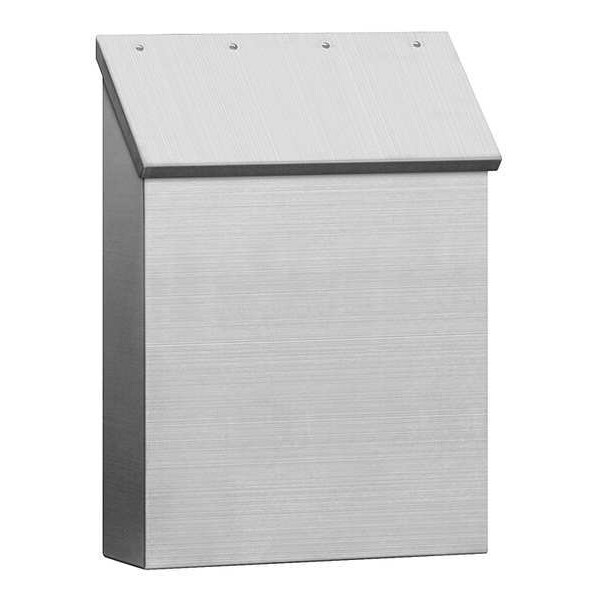 Salsbury Industries Traditional Mailbox, Silver, Powder Coated, 1 Doors ...