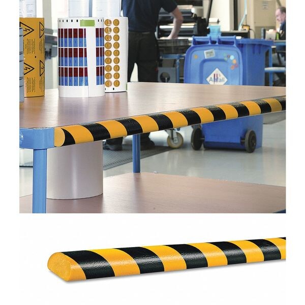 Zoro Select Surface Bumper Guard, L 39-1/2 In, Foam 3255-00003 | Zoro