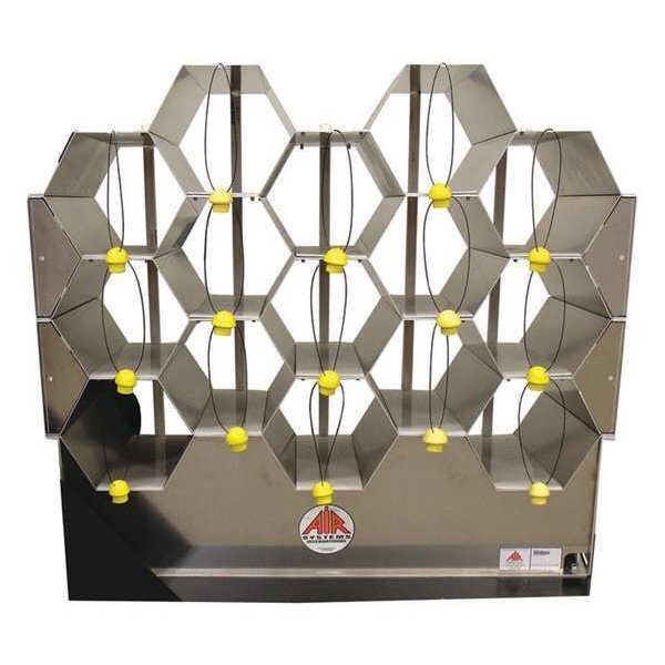 Air Systems Intl Air Caddy, Aluminum Storage Rack AK40-15 | Zoro