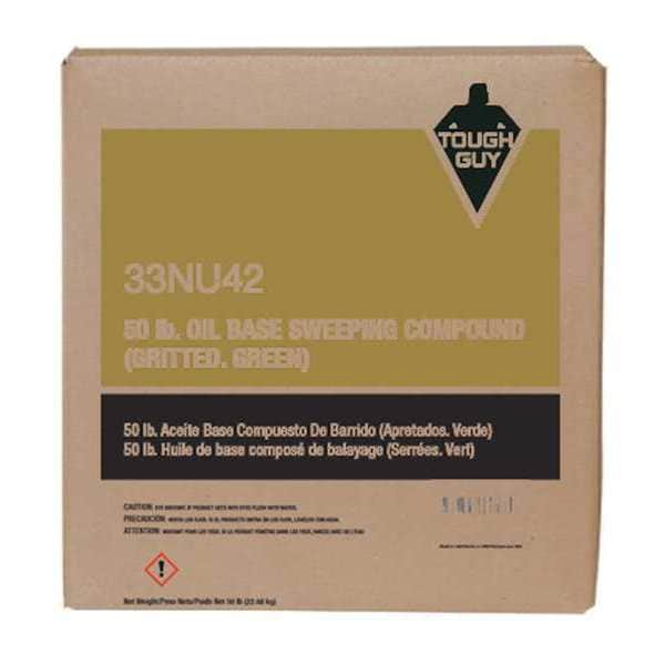 Tough Guy Sweeping Compound Oil Based with Grit 33NU42 | Zoro