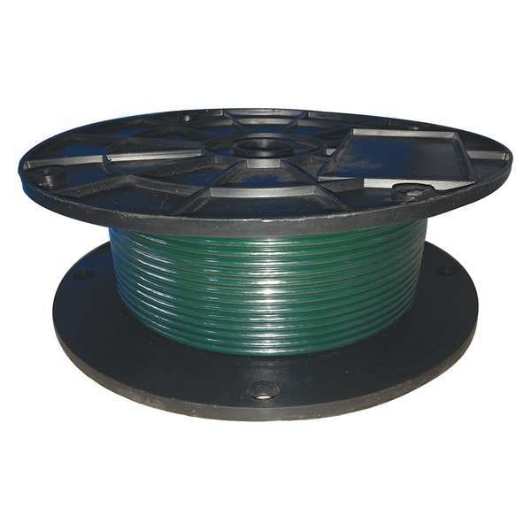 Dayton Cable, 1/8 in., 500 ft., 7 x 7, Green Poly 33RG06 | Zoro