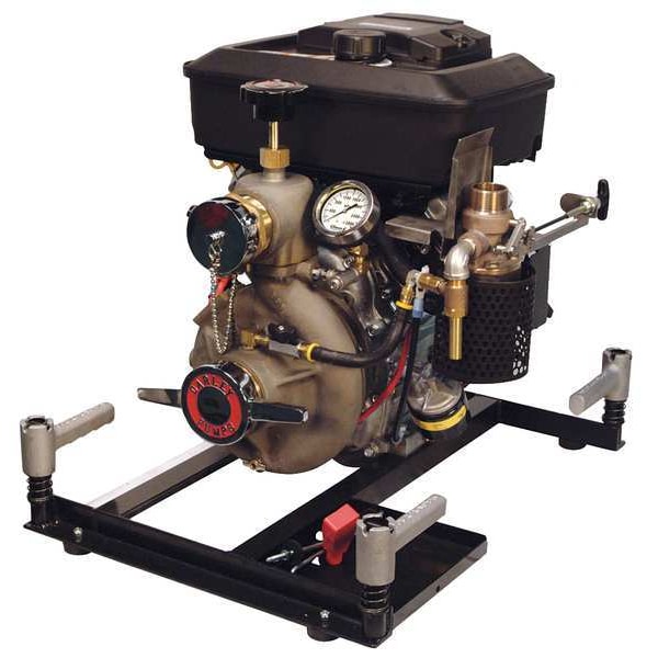 W.S. Darley & Co Portable Fire Pump, 13 HP, 420cc, Aluminum 2BE13V | Zoro