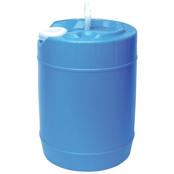 Zoro Select Pail, Screw Top, Round, 5 gal, Plastic, Blue GBTH5R-SC-BL ...