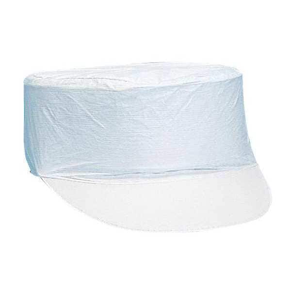 Keystone Safety Painter Cap, Universal, White, PK100 PC-TVK | Zoro