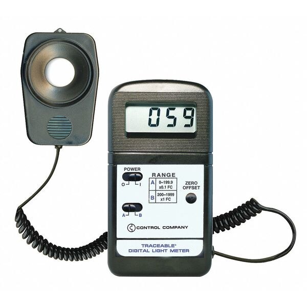 Control Co Traceable Pocket Digital Light Meter 3248 | Zoro