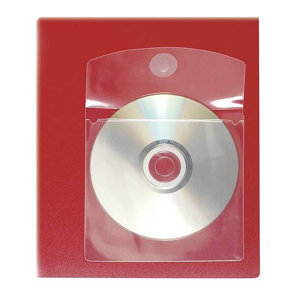 Cardinal Pocket, Disc, Poly, Clr, PK10 21845 | Zoro