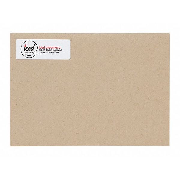 Avery High Gloss Clear Mailing Labels, 1500 6524 | Zoro