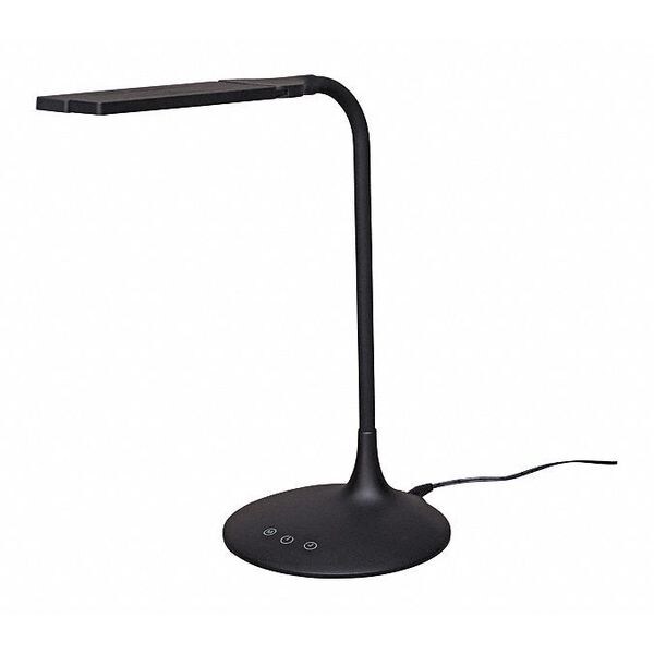Lorell Lamp, Desktop, Led, 2 In 1, Black 99974 | Zoro
