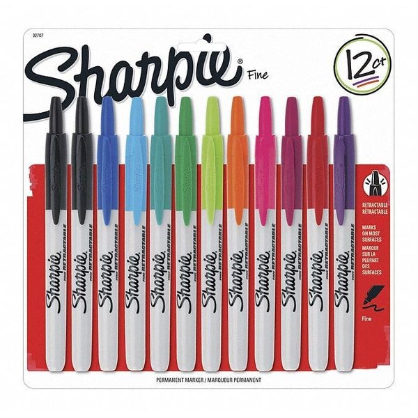 Sharpie Black, Navy Blue, Blue, Turquoise, Green, Lime, Orange, Red ...