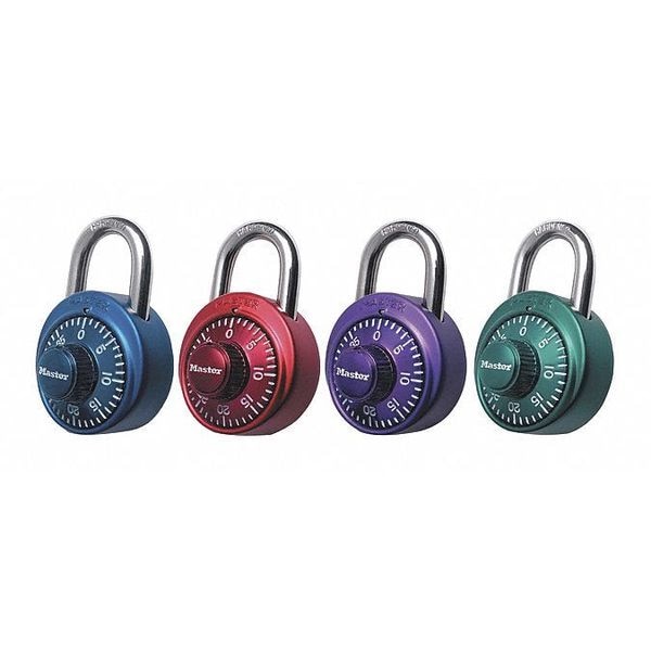 Master Lock Locks, Combo, Num, Assorted 1530DCM | Zoro