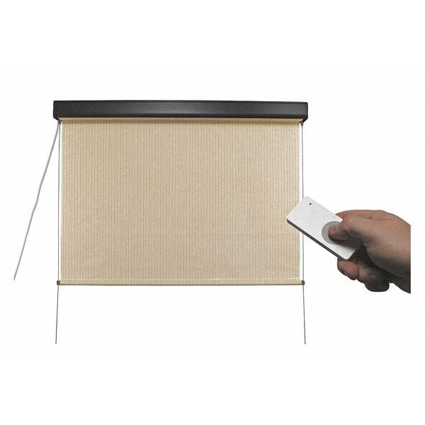 Keystone Fabrics Exterior Sun Shade, Tropic, 96 in. W, Motor E80.88.40 ...