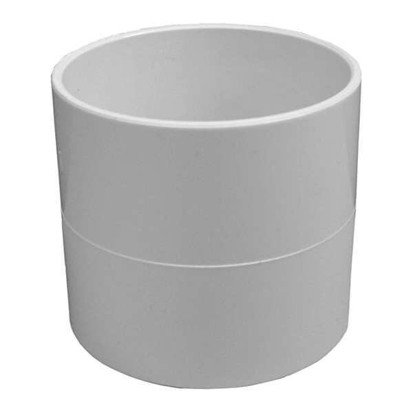 Zoro Select PVC Coupling, Hub, 3 in Pipe Size 60130 | Zoro