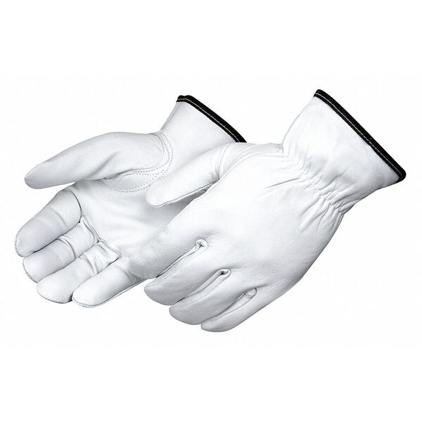 Zoro Select Drivers Gloves, Goatskin, XL, White, A, PK12 6817XL | Zoro