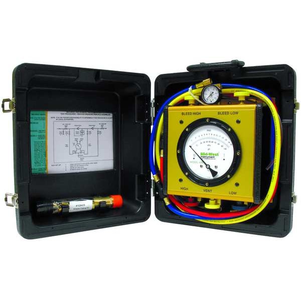Midwest Instrument Backflow Preventer Test Kit, Model 830 830 | Zoro
