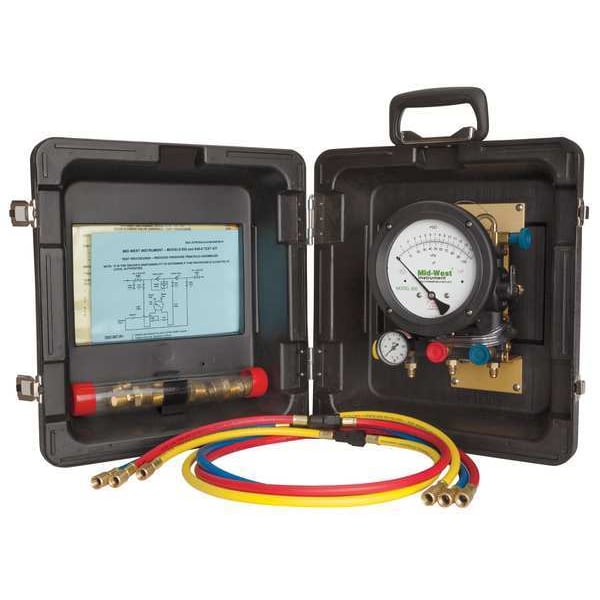 Midwest Instrument Backflow Preventer Test Kit, Model 835 835 | Zoro