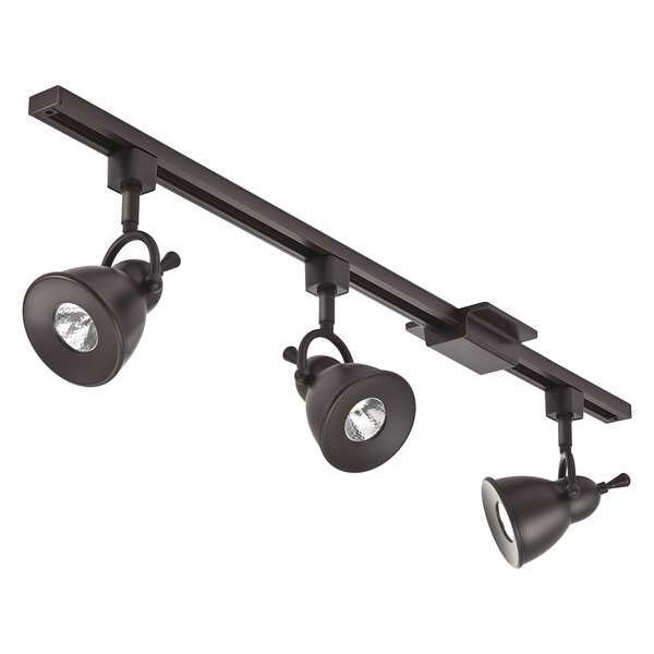 Lithonia Lighting LED Track Light Kit, Bronze, Steel, 44 in L LTIKBELL ...