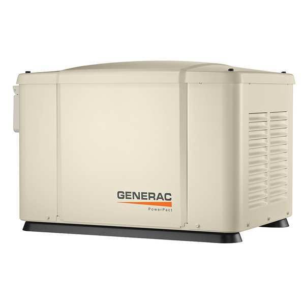Generac Automatic Standby Generator, Liquid Propane/Natural Gas, 1 ...
