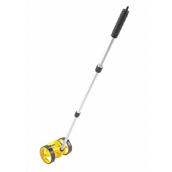 Rolatape Measuring Wheel, Dual, 1 ft, 4 In Dia, Ylw RT204 | Zoro