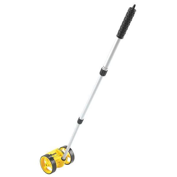 Rolatape Measuring Wheel, Dual, 1 ft, 4 In Dia, Ylw RT204T | Zoro