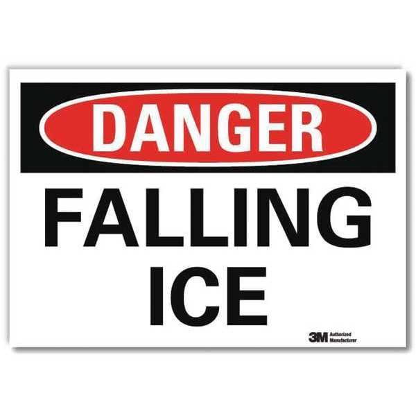 Lyle Danger Sign, 7 in H, 10 in W, Non-PVC Polymer, Vertical Rectangle ...
