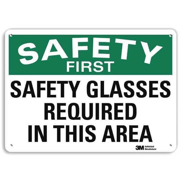 Lyle Plastic Safety Sign, 14"x10", U7-1241-NP_14X10 U7-1241-NP_14X10 | Zoro