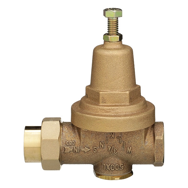 Wilkins Water Pressure Reducing Valve, 3/4 In. 34-500XL | Zoro