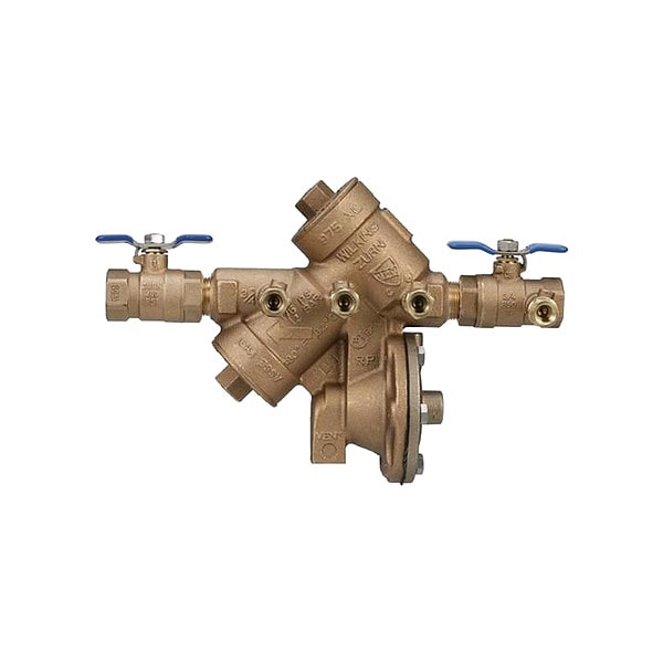 Wilkins Backflow Preventer, 3/4 in, Bronze 34-975XLD | Zoro