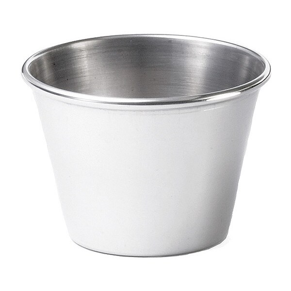 Tablecraft Stainless Steel Sauce Cup, 2.5 OZ 5067 | Zoro