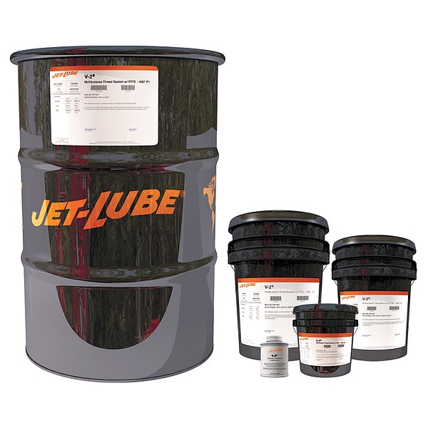 Jet-Lube Multi Purpose Pipe Thread Sealant, 5 gal. 35515 | Zoro