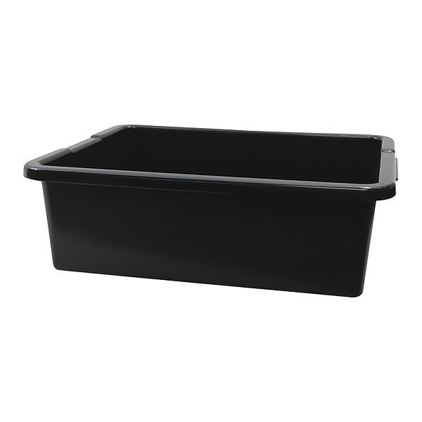 Tablecraft Hd Bus Tub/ Tote Box, 22"X16"X7", Blk 1557B | Zoro