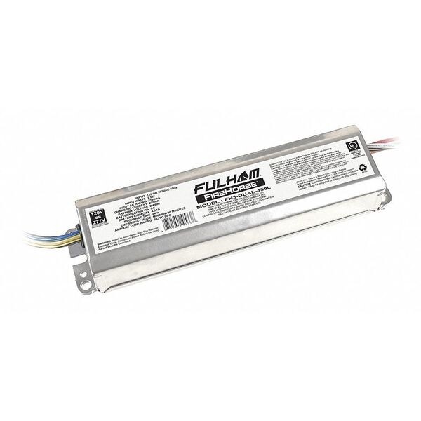Fulham 442 W, 450 lm Linear Fluorescent Emergency Ballast FH3-DUAL-450L ...