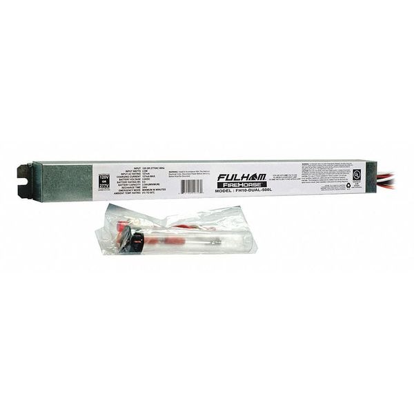 Fulham 440 W, 500 lm Linear Fluorescent Emergency Ballast FH10-DUAL ...