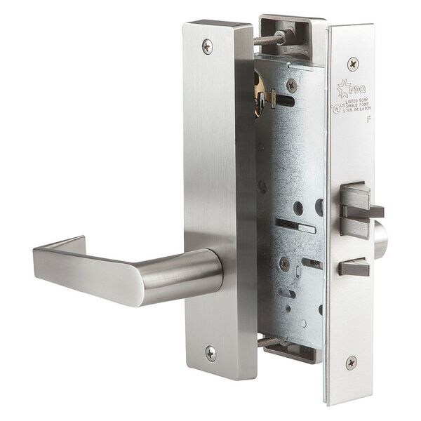 Pdq Mortise Lockset, Lever, MR, MR Escutcheon, Class, Mech ...