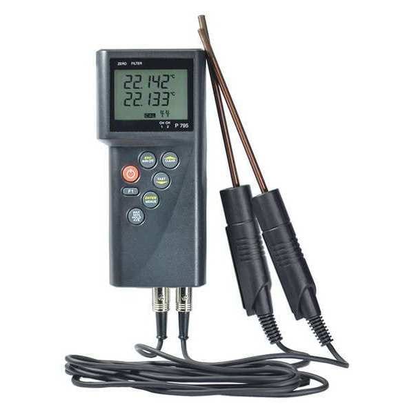 Dostmann Dual Probe Pt100 High Precision Digital ACCD795P | Zoro