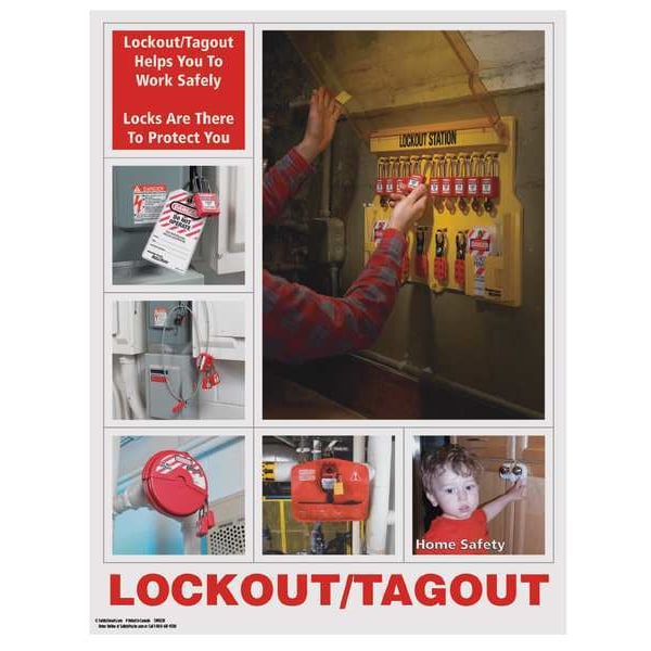 Safetyposter.Com Safety Poster, Lockout/Tagout Helps You to Work Safely ...