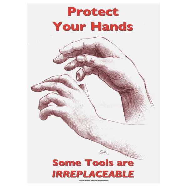 Safetyposter.Com Safety Poster, Protect Your Hands Some Tools are ...