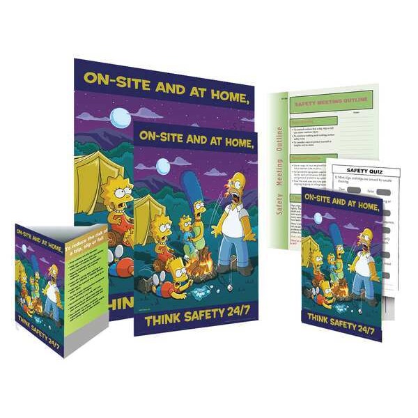Safetyposter.Com Simpsons Safe System Kit, On-Site And, ENG S1133 ...