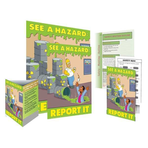 Safetyposter.Com Simpsons Safe System Kit, See A Hazard, EN S1159 ...