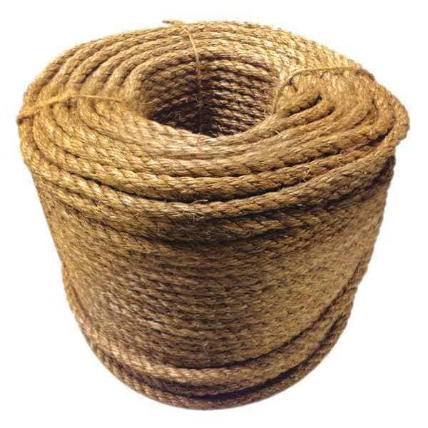 Zoro Select Rope, Manila, 5/8in Dia, 600 ft. 330200-NAT-00600-60018 | Zoro