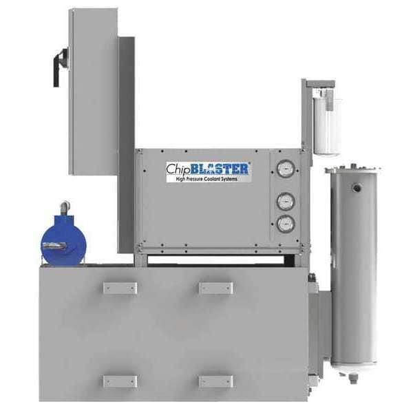 Chipblaster High Pressure Coolant System, 10 HP, 63in EV-60 | Zoro
