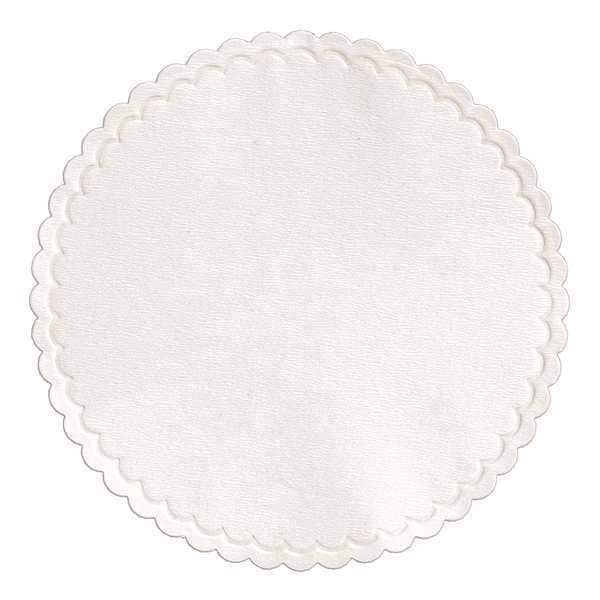 Hoffmaster Cellulose Coaster, 4" Dia., White PK1000 876075 | Zoro