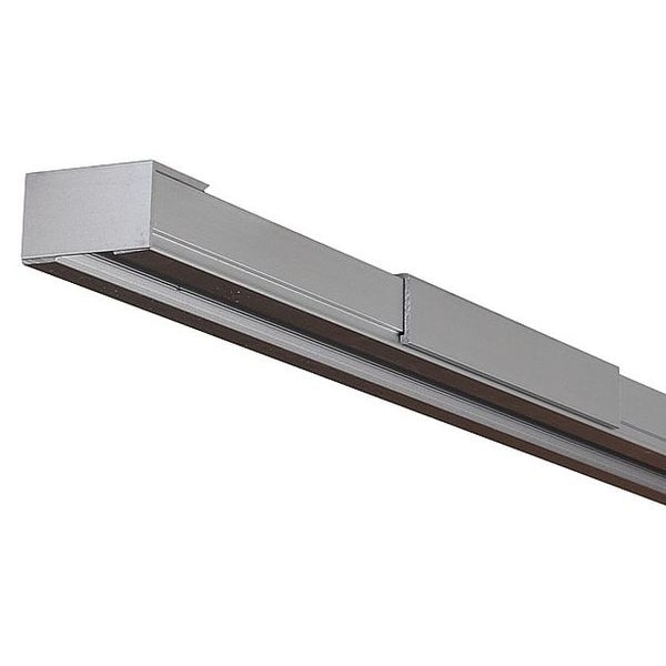 Inpro Cubicle Track, Silver, 8 ft., Optitrac CE500008-AN | Zoro