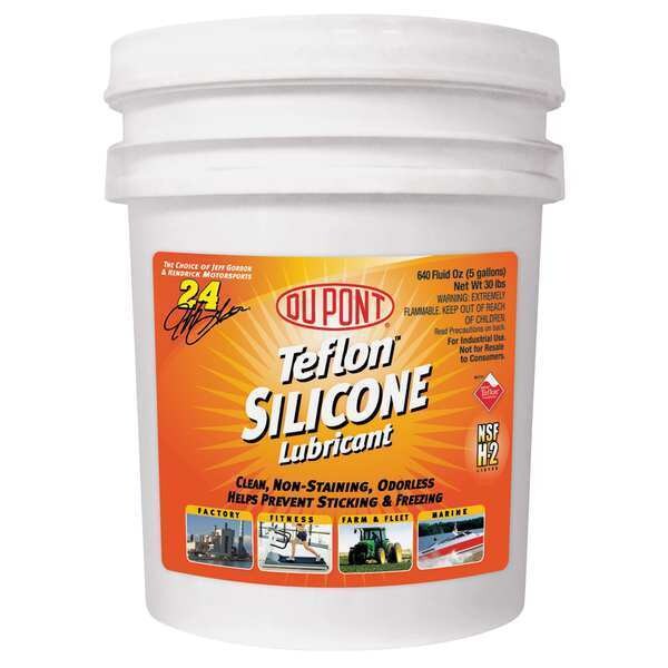Teflon Silicone, 30 lb., Pail MS-TSL | Zoro