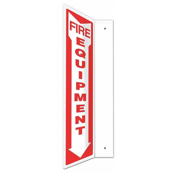 Accuform Fire Equipment Sign, 24X4" PSP742 | Zoro