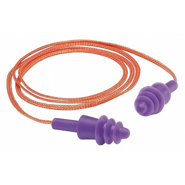 Gateway Safety Gateway Twisters Rubber Vinyl Ear Plugs, Flanged Shape ...